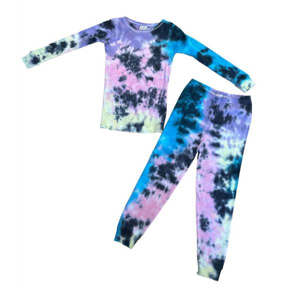 Baby Steps | Pajamas | New Baby Steps Kids Cotton Rib Knit Tie Dye ...